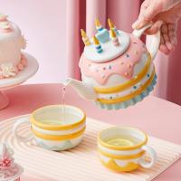 China Elegant Ceramic Tea Coffee Set In Classic / Modern Design Makes Ideal Presents for sale