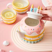China Elegant Ceramic Tea Coffee Set In Classic / Modern Design Makes Ideal Presents for sale
