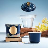 China Ready To Ship In Stock Food Safe Color Changing Ceramic Coffee Tea Sets Coffee Tea Brewing Pots for sale