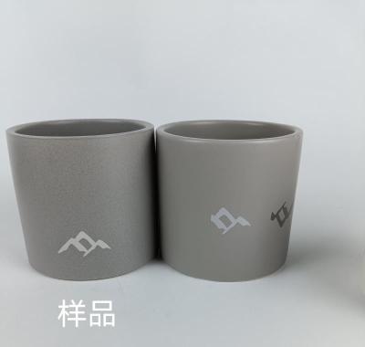 China 300 Grams Lightweight Eco Friendly Garden Coffee Mug Microwave Safe Ceramic Mug for Garden for sale