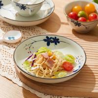 China Ceramic Top Dining Table For Home Decor For 2 Persons Using Incluing Plate Bowl Spoon And Chopsticks for sale
