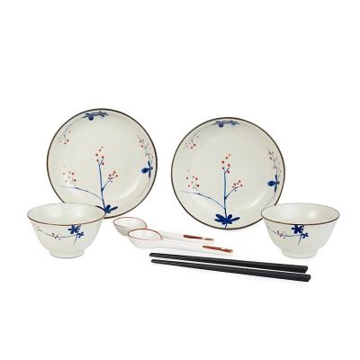 China Ready To Ship In Stock Elegant Tableware Set Of Ceramic Dinnerware In Modern Style And Customized Colors for sale