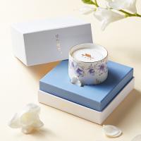 China Ready To Ship In Stock Customized Ceramic Fragrance Oil Candle Holders for sale