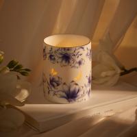 China Ready To Ship In Stock Customized Ceramic Fragrance Oil Candle Holders for sale