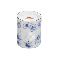 China Ready To Ship In Stock Customized Ceramic Fragrance Oil Candle Holders for sale