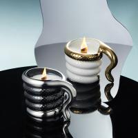 China Ready To Ship In Stock Express Shipping Ceramic Candle Holder With Customized Design for sale