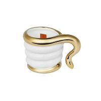 China Fragrance Essential Oil Ceramic Wax Melt Burner With Customized Design And Candle Holder for sale