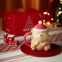 China Porcelain Christmas Dinnerware Holiday Selection Support Drinkware Type MUGS Sample 10/Piece for sale