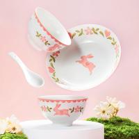 China Custom Ceramic Dinnerware Microwave Dishwasher Safe Compliant With FDA Requirements for sale