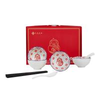 China Ready To Ship In Stock Customized Ceramic Bowl Set For Any Occasion And Personalized Tableware for sale