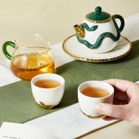 China Perfect Blend Of Style And Safety With Ceramic Tea Coffee Set For Gift for sale