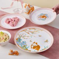 China Salad Plate Included All-Season Ceramic Dinnerware Sets For Bulk Purchase for sale