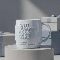China Anti Dumping Code B525 3D Ceramic Mug with 305g Weight and 50 Days Production Lead Time for Business Gifts for sale