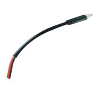China CBPR-TFN-03 M12T 4Pin Female to Loose Wire RS485 Bus Cable 3M 24AWG for sale