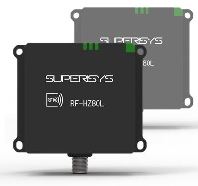 China RF-HZ80L 80x80mm Square High Frequency RFID Reader 13.56MHz IP67 110mm Read Range for sale