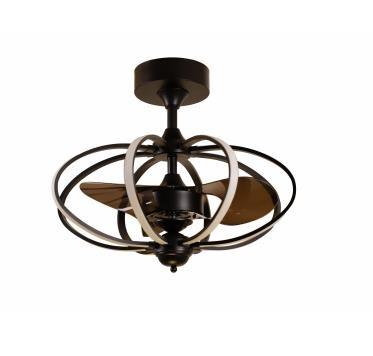 China Small Diameter 26inch Ceiling Fan Lamp 3 ABS Reversible Blades DC Motor for sale