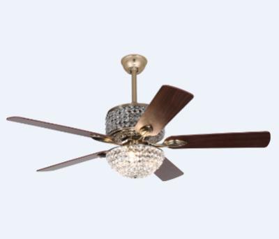China High quality matel plastic white blackled 5 blade ceiling fan with light for sale