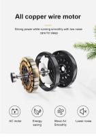 China Zhongpai simple design hot selling abs blade ac motor ceiling fan without light for sale