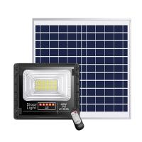 China 25w 150w 300 Watt Solar Flood Light 80lm/w 3.7V Outdoor Solar Powered Security Lights for sale
