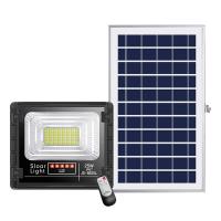 China 25w 150w 300 Watt Solar Flood Light 80lm/w 3.7V Outdoor Solar Powered Security Lights for sale