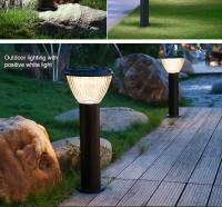 China 35/65/85CM Stainless Steel LED Solar Garden Light 6500LM Support Dimmer for sale