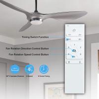 China Luxury Modern Luminous 72w Ceiling Fan Led Light Body Lamp Metal Motor Switch for sale