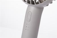 China Portable Battery Charging Fan Cool Mist Outdoor Travel Hand Fans Rechargeable Hand Fan for sale