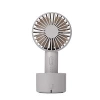 China Portable Battery Charging Fan Cool Mist Outdoor Travel Hand Fans Rechargeable Hand Fan for sale