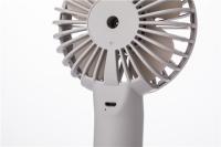 China Portable Battery Charging Fan Cool Mist Outdoor Travel Hand Fans Rechargeable Hand Fan for sale
