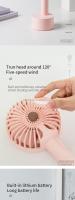 China Portable Battery Charging Fan Cool Mist Outdoor Travel Hand Fans Rechargeable Hand Fan for sale