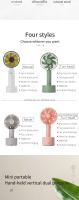 China Portable Battery Charging Fan Cool Mist Outdoor Travel Hand Fans Rechargeable Hand Fan for sale