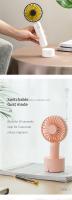China Portable Battery Charging Fan Cool Mist Outdoor Travel Hand Fans Rechargeable Hand Fan for sale
