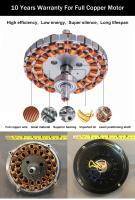 China Modern Decorative 4100k Crystal Ceiling Fan With Light Remote Control Invisible Retractable Blade for sale