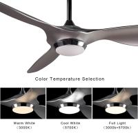 China Modern Decorative Remote Control Invisible Retractable Blade Energy Saving New Crystal Ceiling ceiling fan with light Li for sale