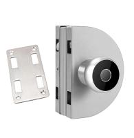 China wholesale price single side glass door lock for tempered glass for sale