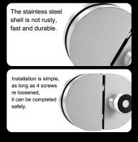 China wholesale price single side glass door lock for tempered glass for sale