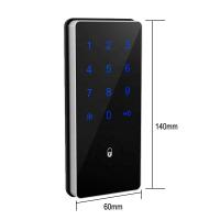 China Hot Sale Mini Electric Locker Lock Smart Remote Control Lock Gym Storage Box Lock for sale