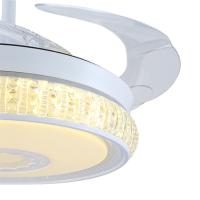 China 70Watt Modern Retractable Fan Ceiling Light for sale