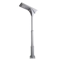 China 3M 4M 5M Cast Aluminum LED Solar Powered Street Light Poles 3.0mm for sale