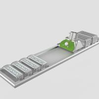 China Modulized 6000K 40W 50W LED Solar Street Light 4000 Lumen Solar Light for sale