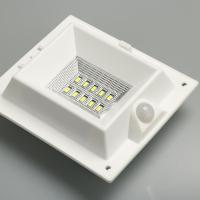 China 300lm/w 3.2v Small Led Solar Pir Motion Sensor Light / Solar Powered Pir Garden Lights for sale