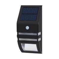 China Black 120LM LED Solar Sensor Wall Light outdoor 8-10Hours Working Time for sale