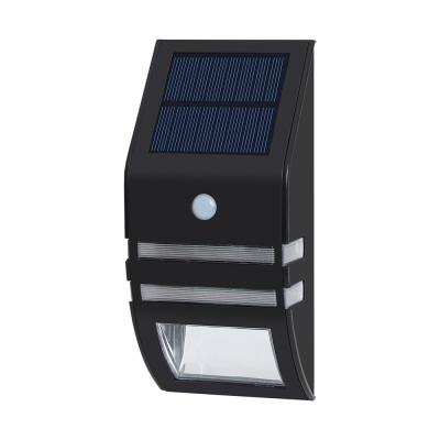 China Black 120LM LED Solar Sensor Wall Light outdoor 8-10Hours Working Time for sale