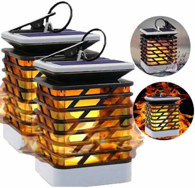 China 30LM  3500K Solar Led Flickering Flame Torch Light for sale