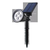 China Spike 6pcs LED Solar Garden Light Landscape Spotlights 200lm Outdoor for sale