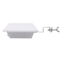 China Super Bright 6000K  4Pcs Led Solar Fence Wall Lights With Motion Sensor for sale
