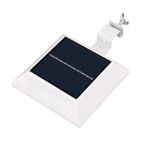 China Super Bright 6000K  4Pcs Led Solar Fence Wall Lights With Motion Sensor for sale