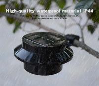 China Outdoor 5000K 21LM Solar Gutter Downlights Led Solar Fence Lights With PIR Motion Sensor for sale
