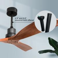 China 4100K 3 Blade Wood Ceiling Fan Light for sale
