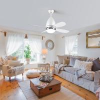 China Modern Style 75w ABS Blade Ceiling Fan for sale